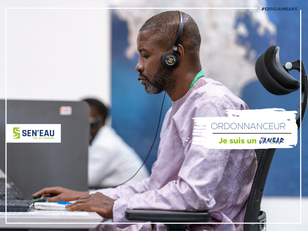 À la découverte du métier d'ordonnanceur - SEN'EAU